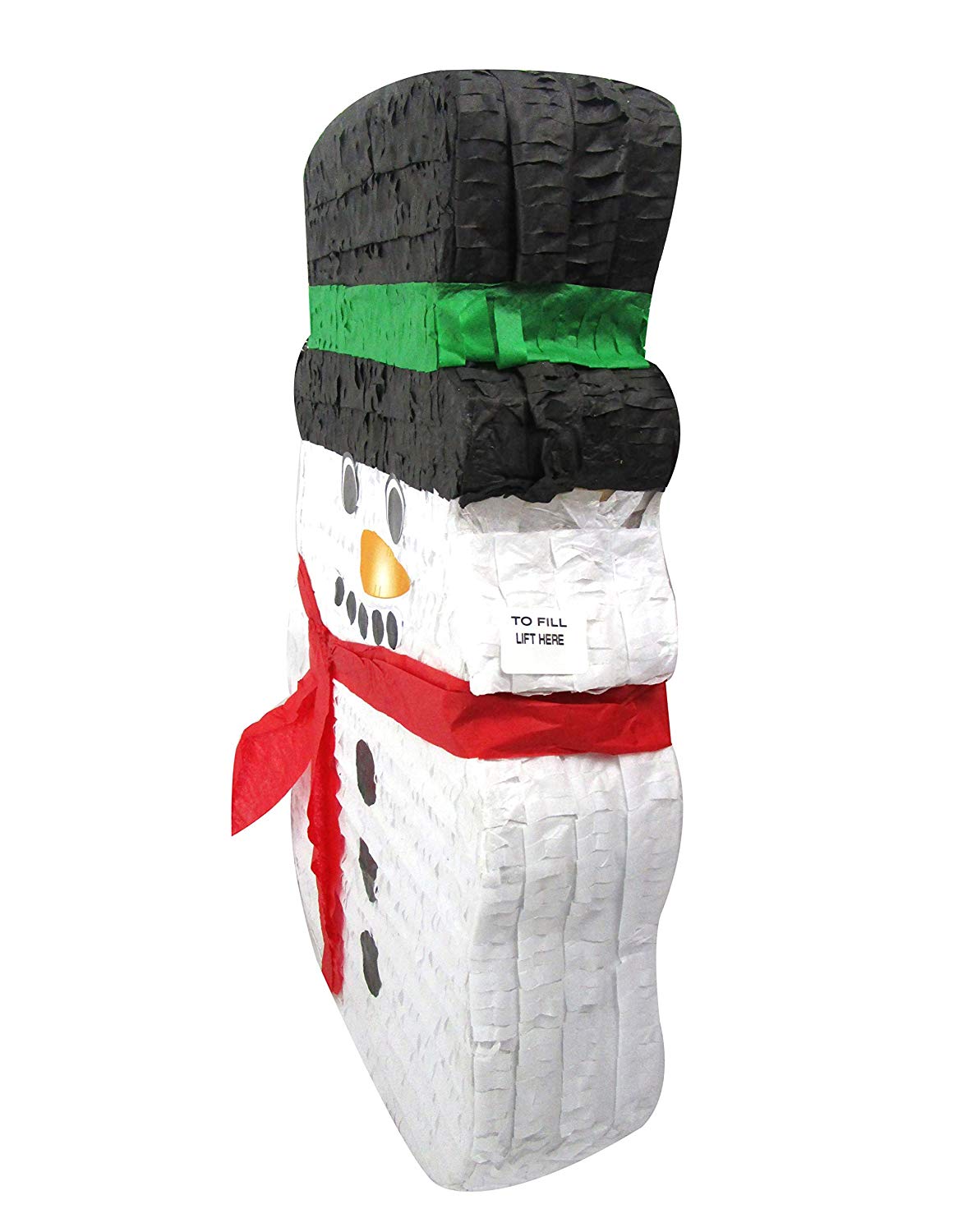 Christmas Snowman Pinata - Custom Party Pinatas - Pinatas.com