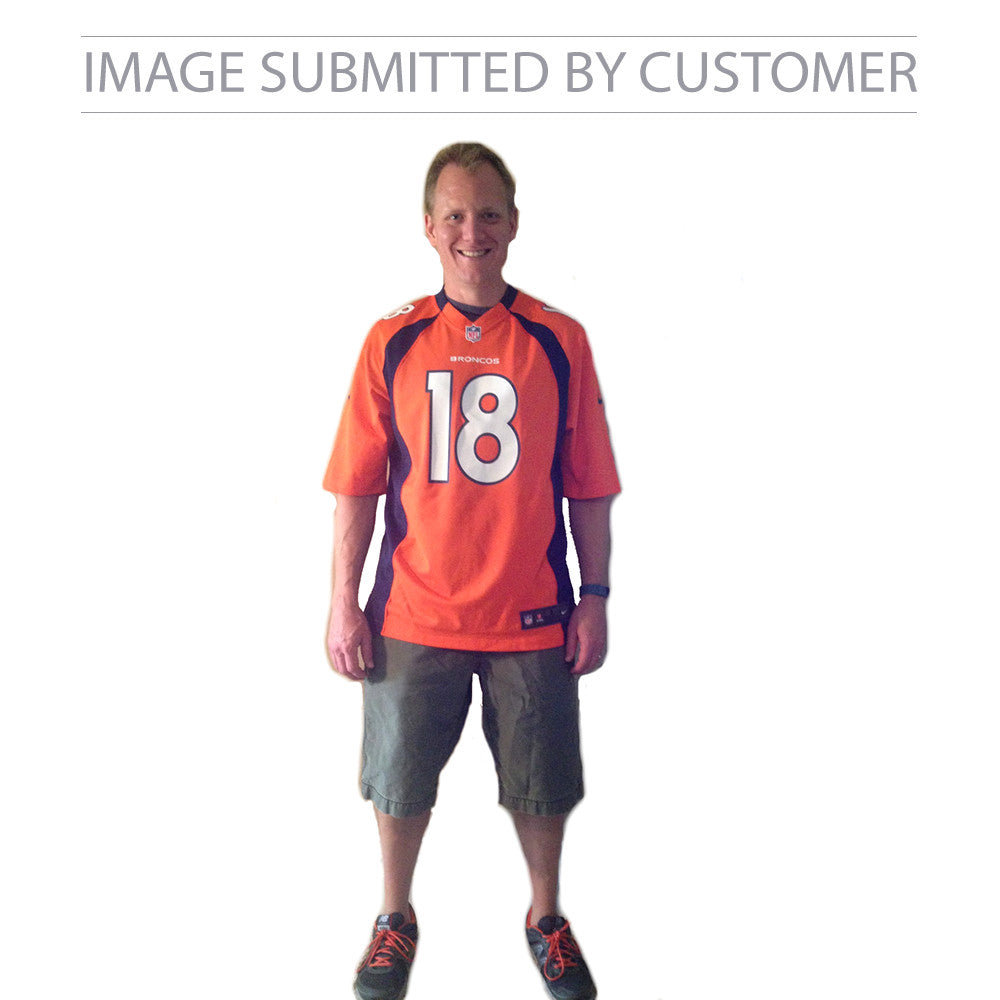 Broncos Fan Custom Pinata - Custom Party Pinatas - Pinatas.com