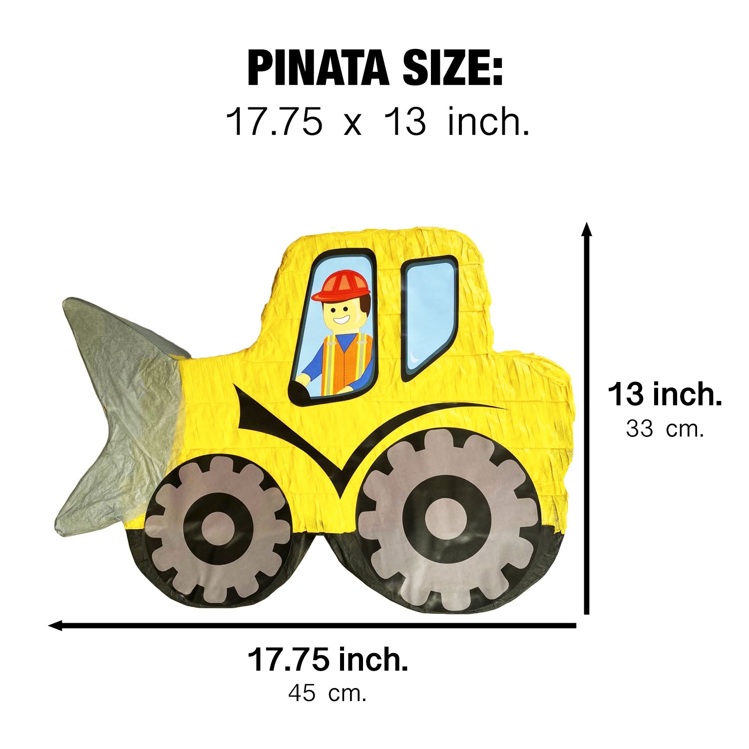 Bulldozer Pinata | Birthday Pinatas | Pinatas For Boys – Pinatas.com
