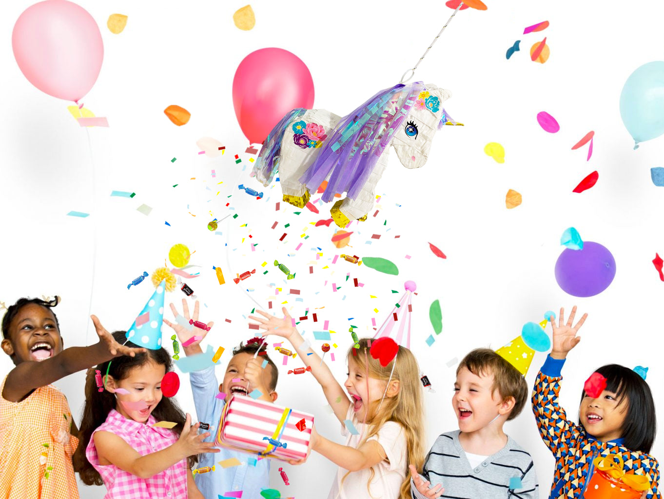 New Fairytale Unicorn Pinata | Birthday Pinatas | Girls Pinatas ...