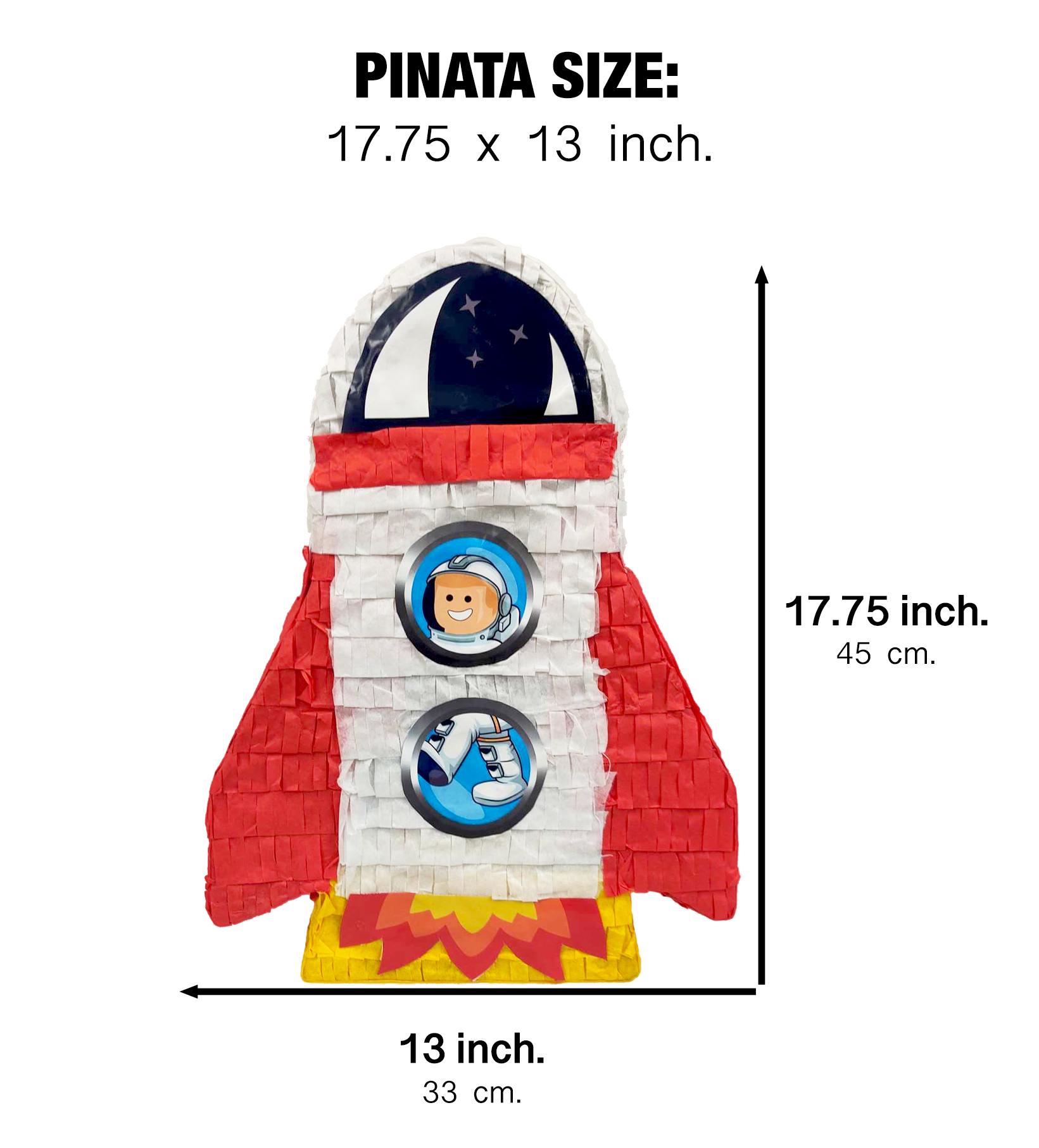 Space Rocket Pinata | 4th of July Pinatas | Patriotic Pinatas – Pinatas.com