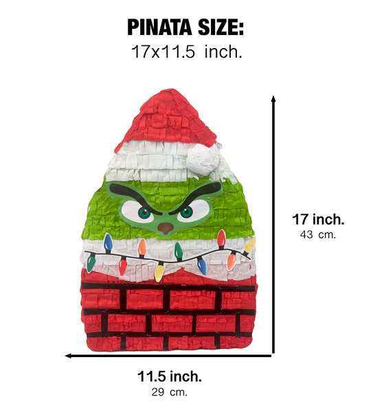 Green Goblin Pinata | Christmas Pinatas | Christmas Party Supplies ...