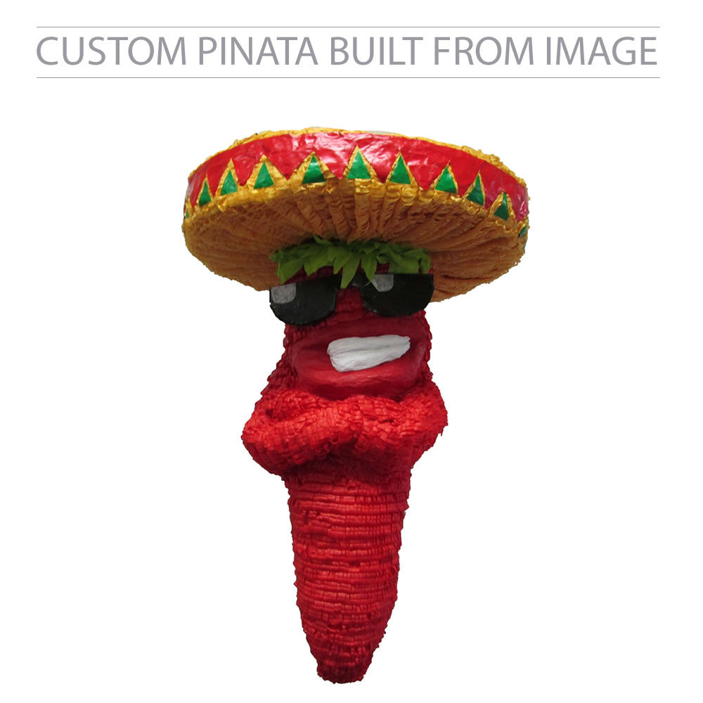 Pepper Custom Pinata - Custom Party Pinatas - Pinatas.com